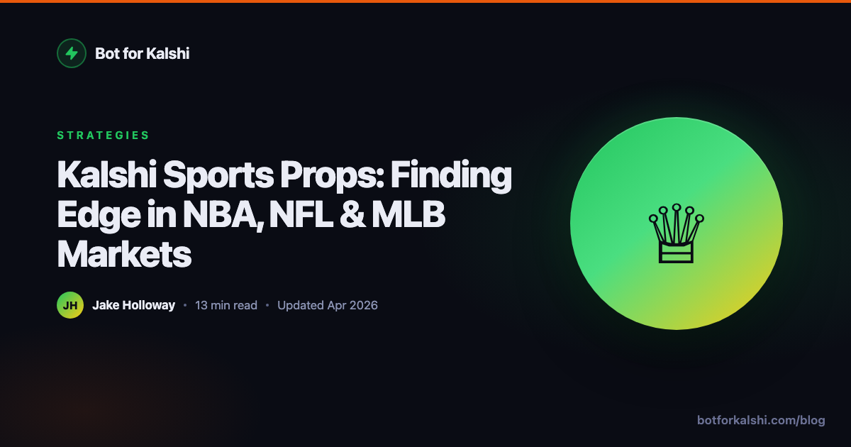 Kalshi Sports Props: Finding Edge in NBA, NFL & MLB Markets